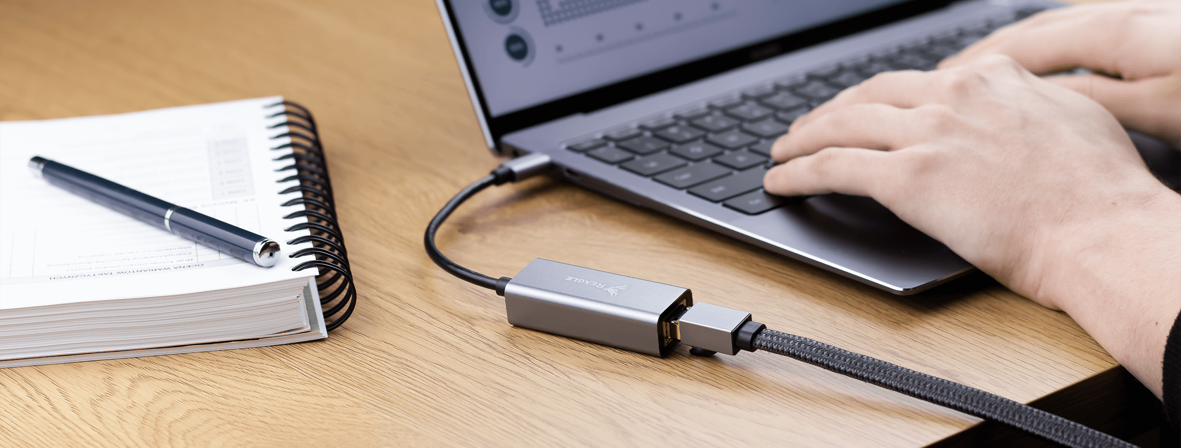 Cablu de Retea Ethernet Cat 8 40 Gbps 5M Reagle Cablu Patch de Internet ...